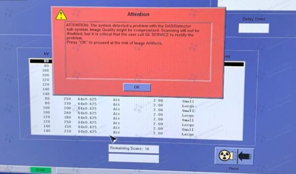 GE CT Error Messages Explained | medicalimagingsource.com